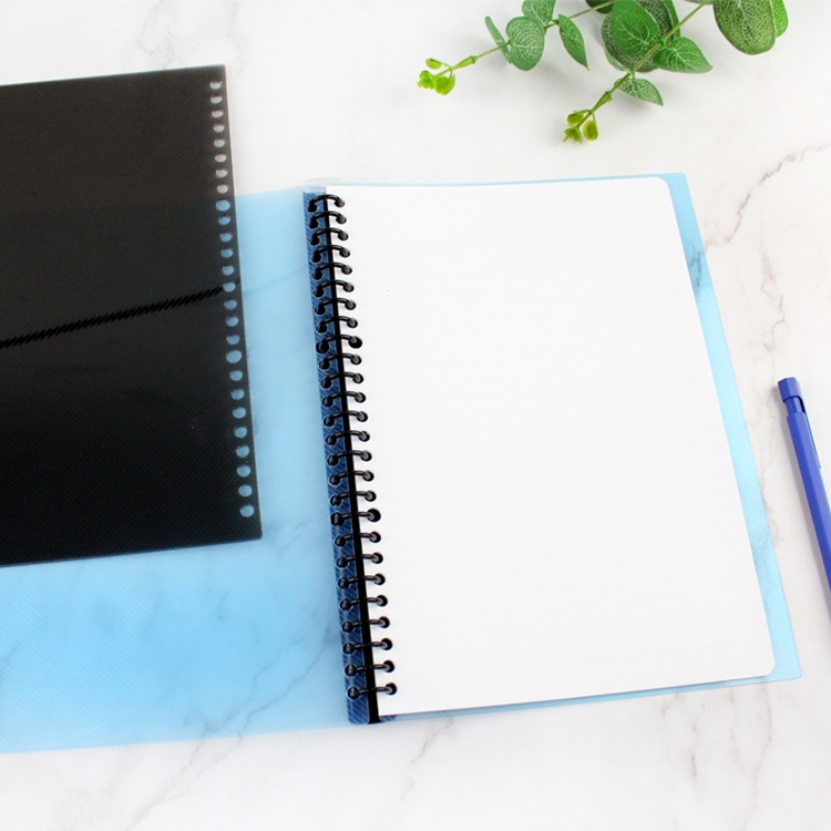 (特價)B5 26孔果凍DIY PP封面板/2入-黑－金石堂