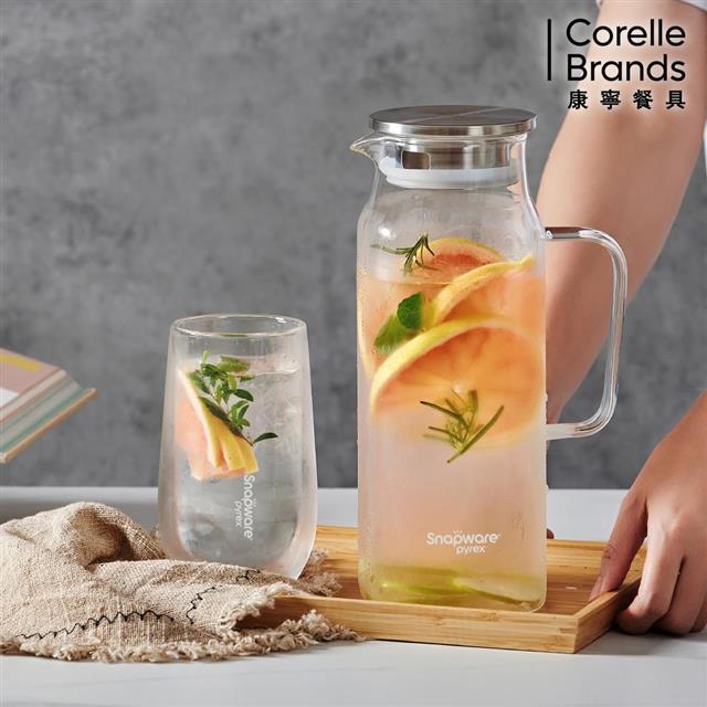 康寧 SNAPWARE 淨漾耐熱玻璃水壺－1950ml－金石堂