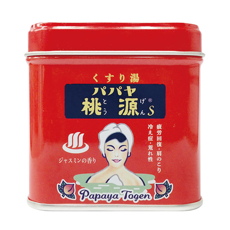 五洲藥品 Papaya Togen 桃源S入浴劑 茉莉香 70g《日藥本舖》－金石堂