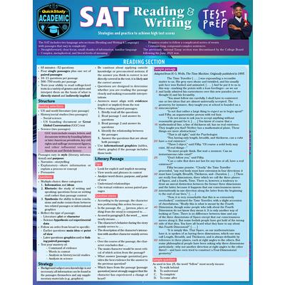 SAT Reading & Writing Test Prep－金石堂