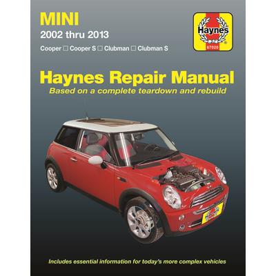 Mini Cooper, Cooper S, Clubman & Clubman S 2002 Thru 2013 Haynes Repair ...