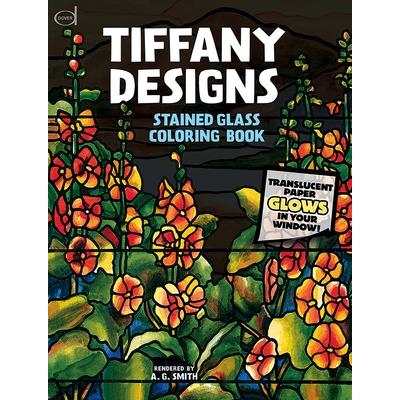 Tiffany Designs Stained Glass Coloring Book－金石堂