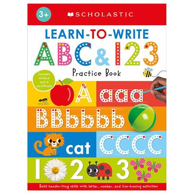 Learn to Write ABC & 123: Scholastic Early Learners (Workbook)－金石堂