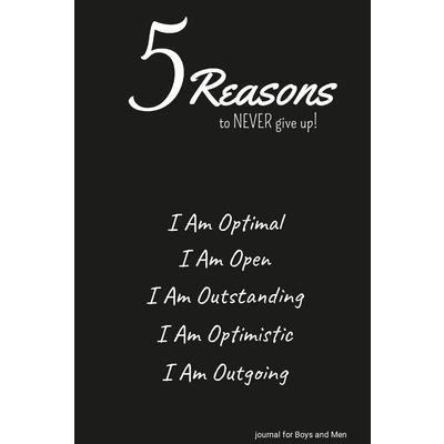 5 Reasons to NEVER give up! I Am Optimal, I Am Open, I Am Outstanding ...